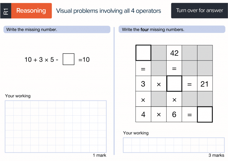 KS2 SATs Maths Revision Cards | SATs Flash Cards | MME