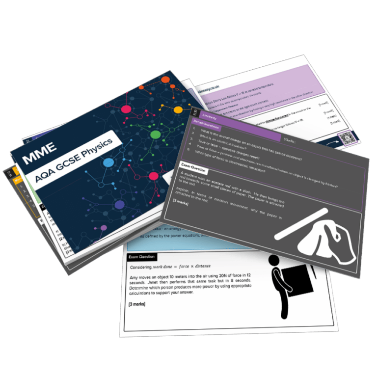 GCSE Physics Revision Cards | GCSE Physics Flashcards | MME