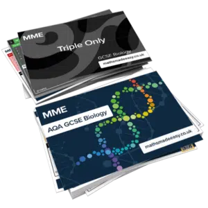 GCSE Triple Science Revision Cards | GCSE Science Flashcards | MME