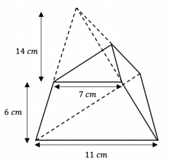 Frustums Worksheets | Questions and Revision | MME