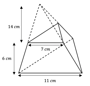 Frustums Worksheets | Questions and Revision | MME