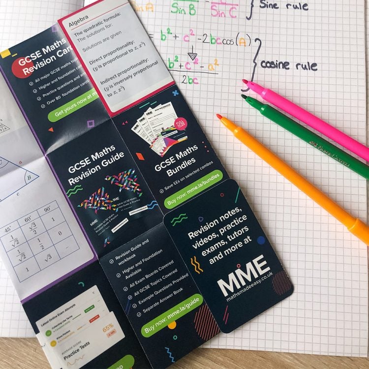 GCSE Maths Formula Sheet | All Exam Boards | MME