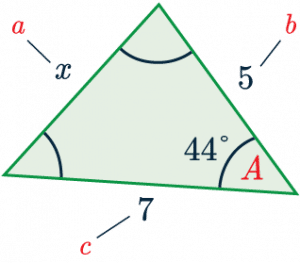 Cosine Rule Worksheets, Questions and Revision | MME