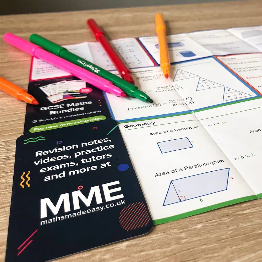 GCSE Maths Formula Sheet | All Exam Boards | MME