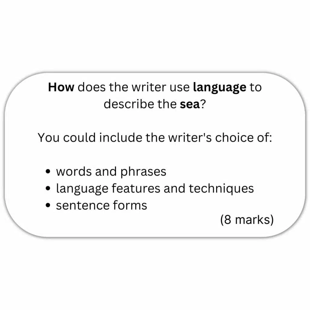 AQA: Paper 1 Question 2 Revision | MME