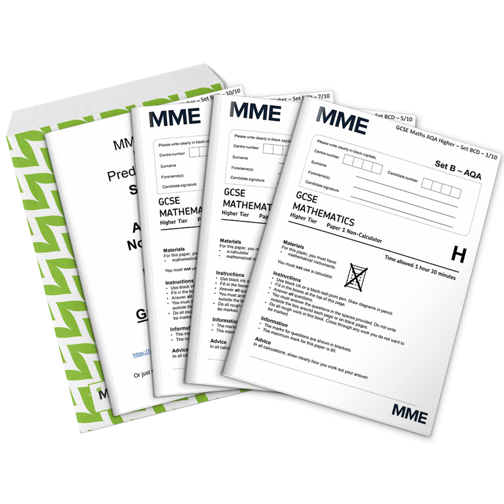AQA GCSE Maths Past Papers Mark Schemes Specimen Papers