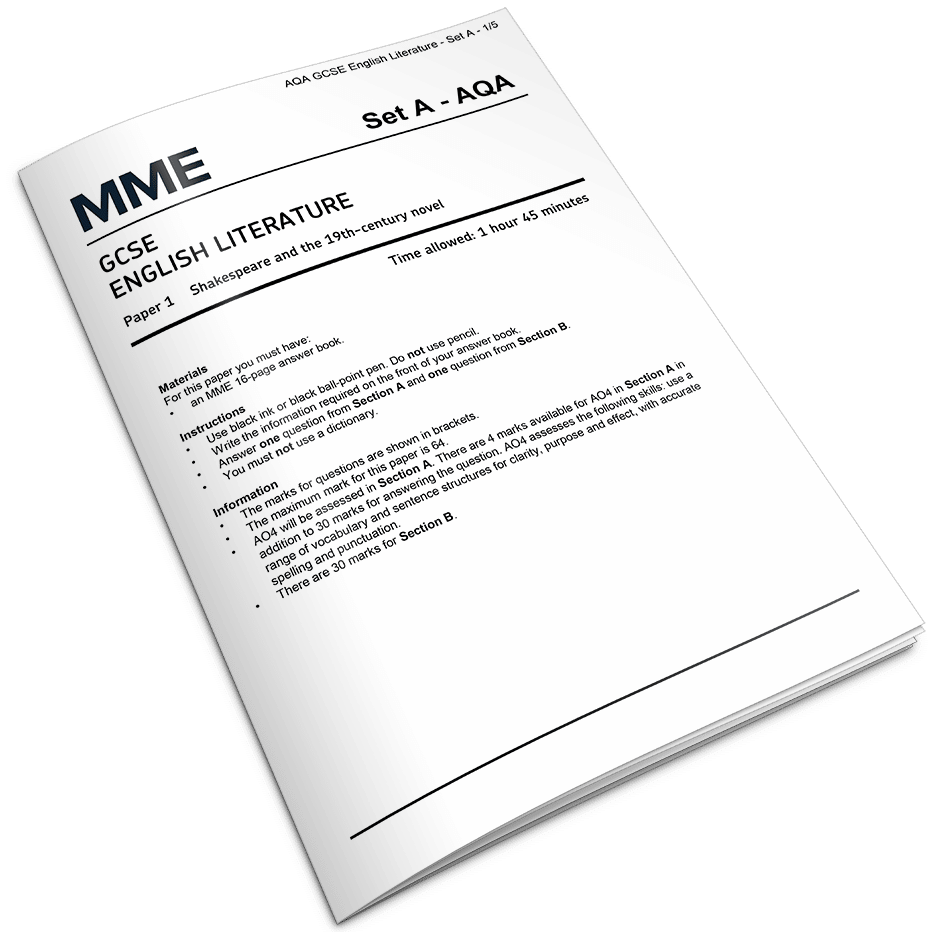 GCSE English Literature Predicted Papers 2023 | MME