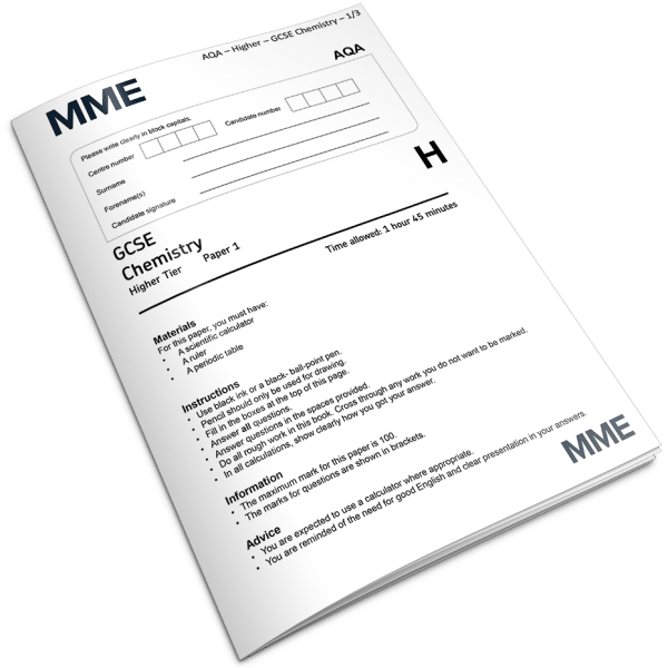 AQA GCSE Chemistry Practice Papers | MME
