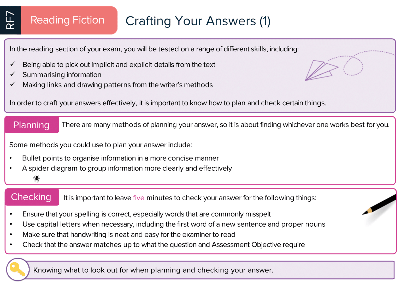 GCSE English Revision Cards | English Flashcards | MME